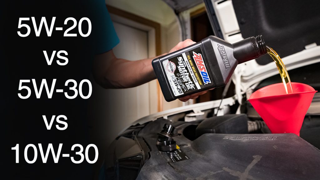5W-20 vs 5W-30 vs 10W-30: What’s the Difference? - AMSOIL Blog - Canada